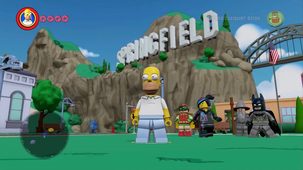 LEGO® DIMENSIONS. Mundo de los Simpsons - parte 1 - YouTube