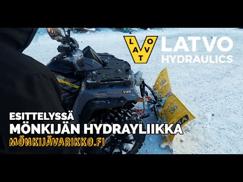 Mönkijän hydrauliikka. - Latvo Hydraulics - YouTube