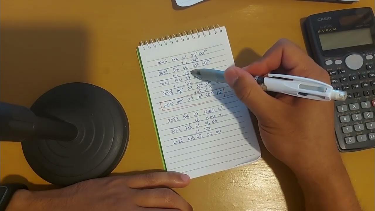 ETA calculation part 2 (Passing the Prime Meridian) - YouTube