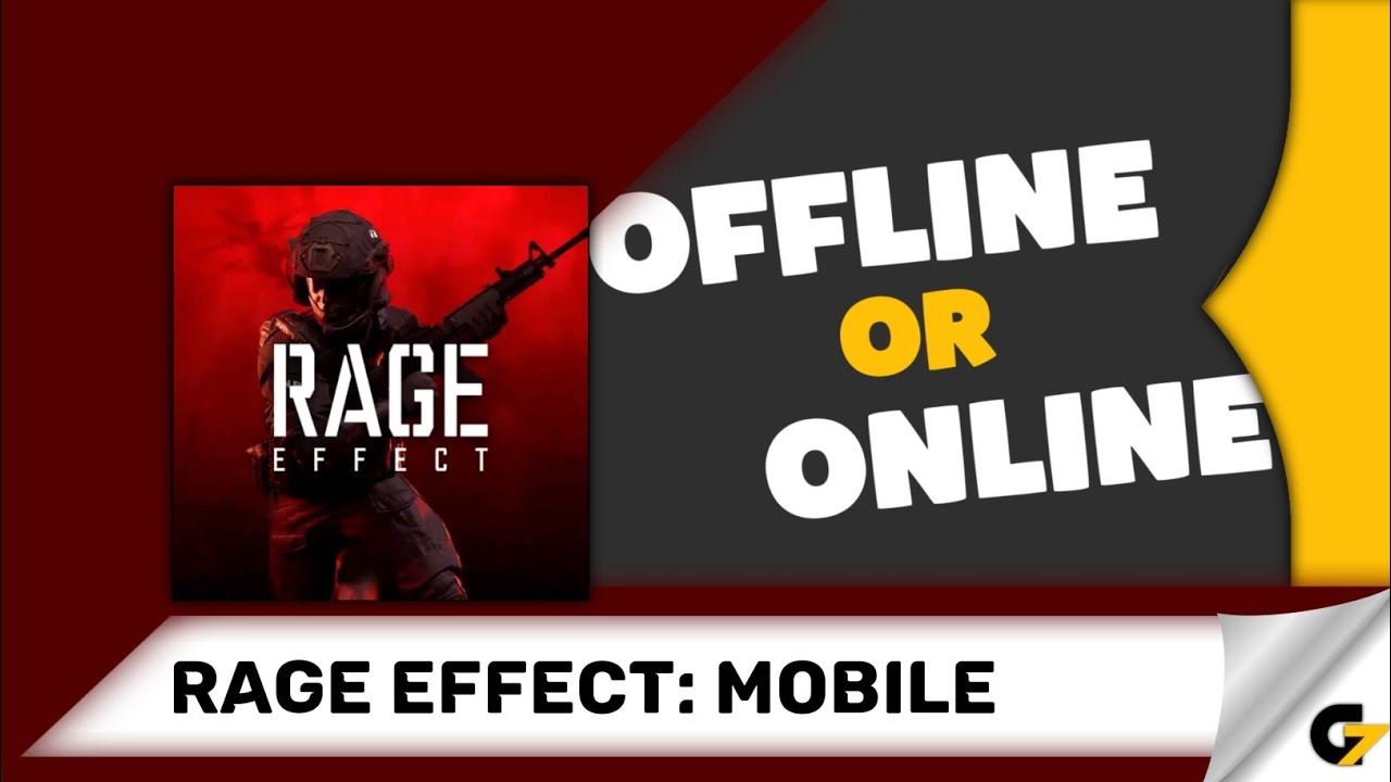 Rage Effect: Mobile game offline or online ? - YouTube