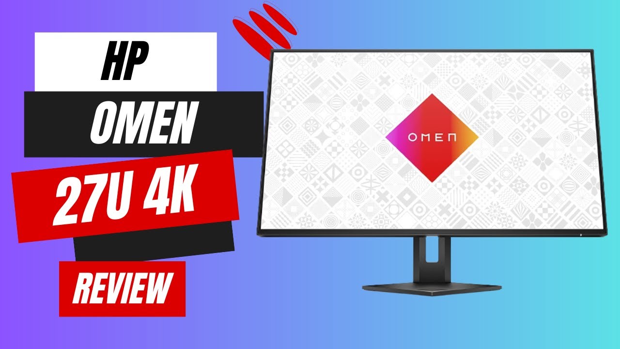 HP Omen 27u 4K: The Ultimate Gaming Monitor - An In-Depth Review - YouTube