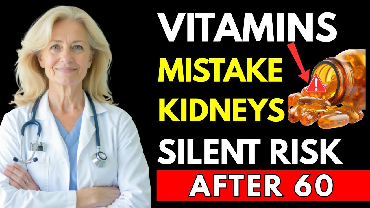 Never Take Vitamins THIS Way After 60 – PROTECT Your Kidneys | Senior ...