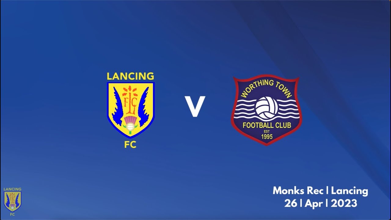 League Game | Lancing FC v Worthing Town U13's - YouTube