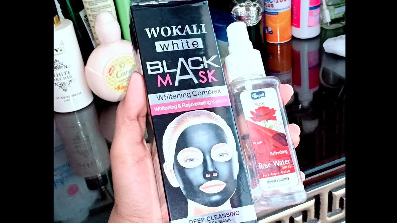 Honest review about my (Wokali white)Black mask..🖤 - YouTube