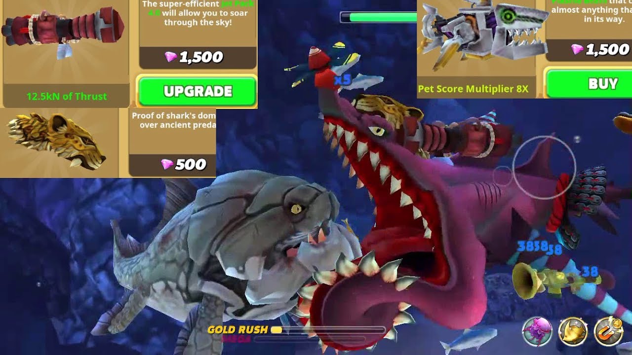 BUZZ SHARK HIGHSCORE CONTEST NEW PETS (Jetpack updated) ! - Hungry ...