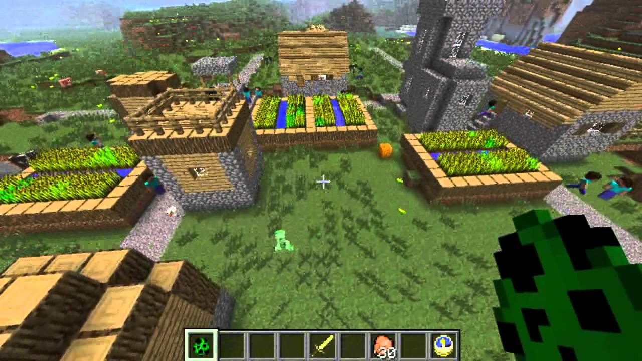 Minecraft Mods - CREEPERS BREAK DOORS at Super Speed Mod ! - YouTube