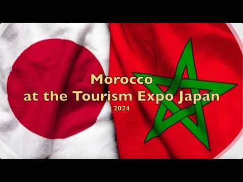 Morocco at the Tourism Expo Japan 2024 (2024年ツーリズムEXPOジャパンのモロッコパビリオン ...