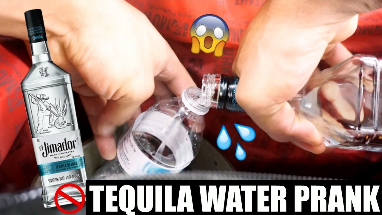 LIQUOR WATER BOTTLE PRANK / MAYRATOUCHOFGLAM - YouTube