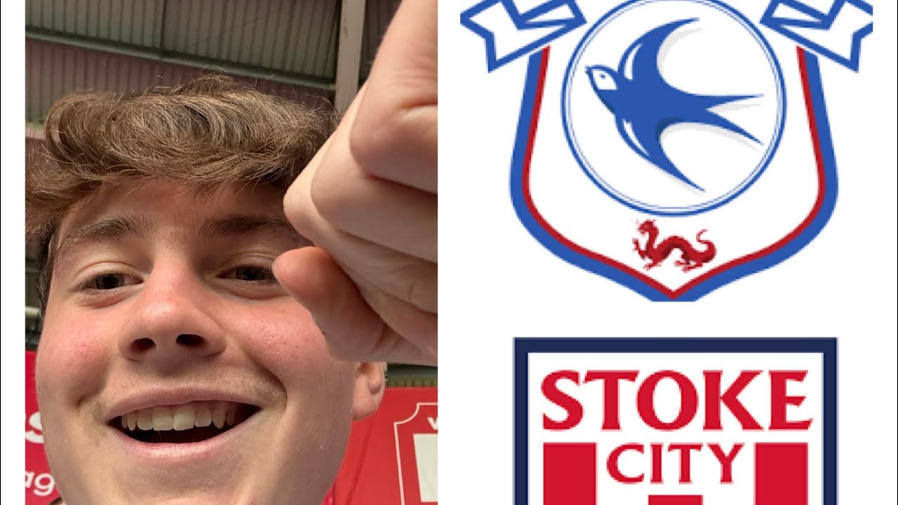 Cardiff city vs Stoke city / late goal sends Stoke fans mad as we get ...