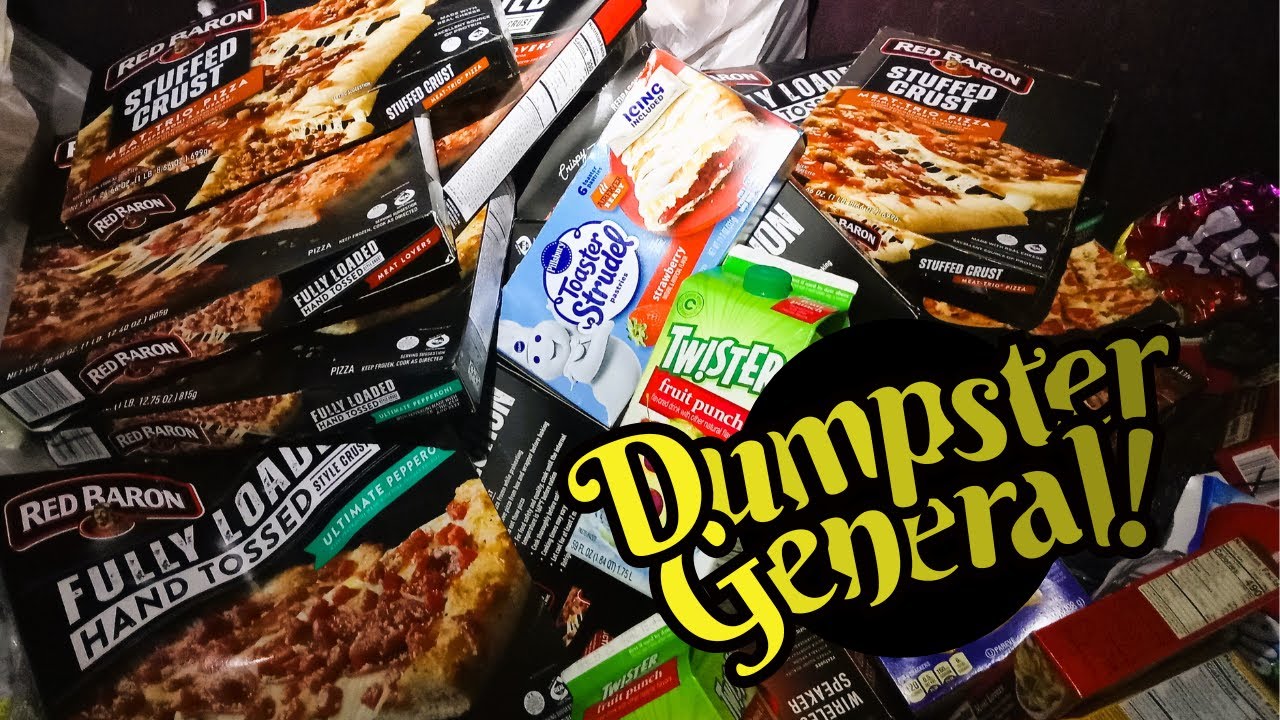 Dumpster Diving Dollar General aka DUMPSTER GENERAL! - YouTube