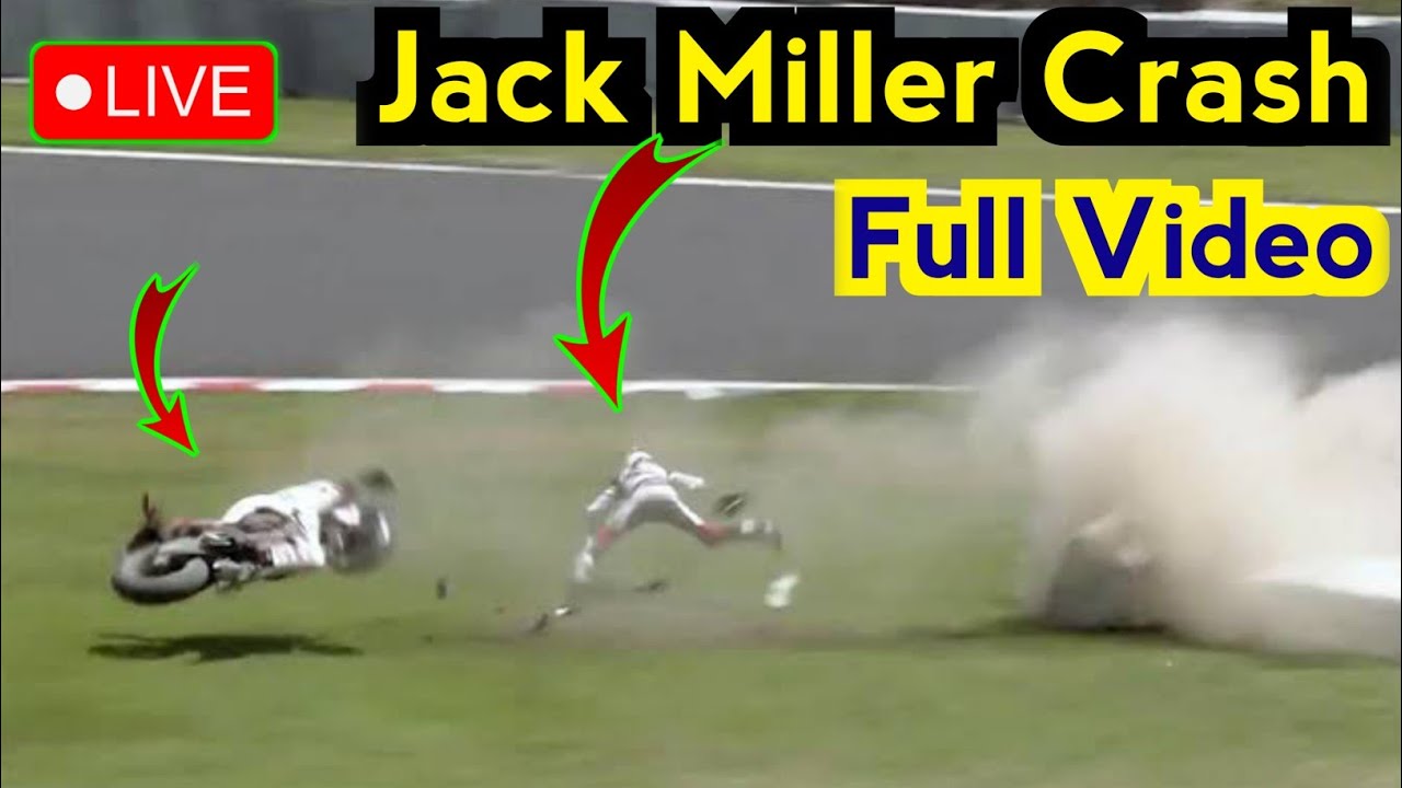 Jack Miller Suzuka crash | jack miller crash | Jack Miller Suzuka 2025 ...