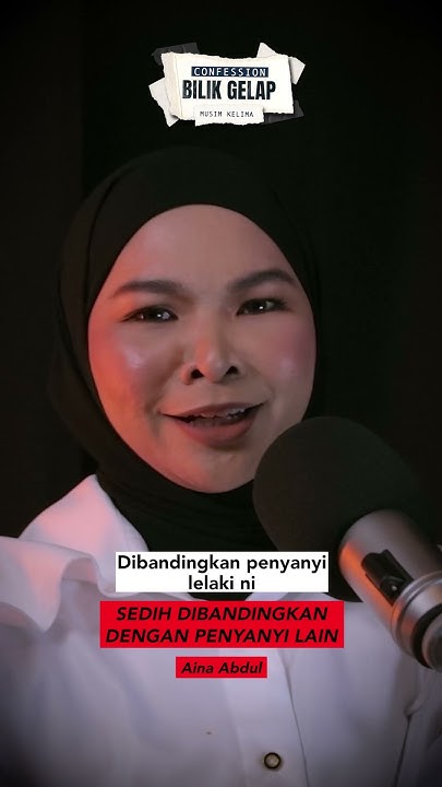 Sedih Sering Dibandingkan Dengan Penyanyi Lain Aina Abdul