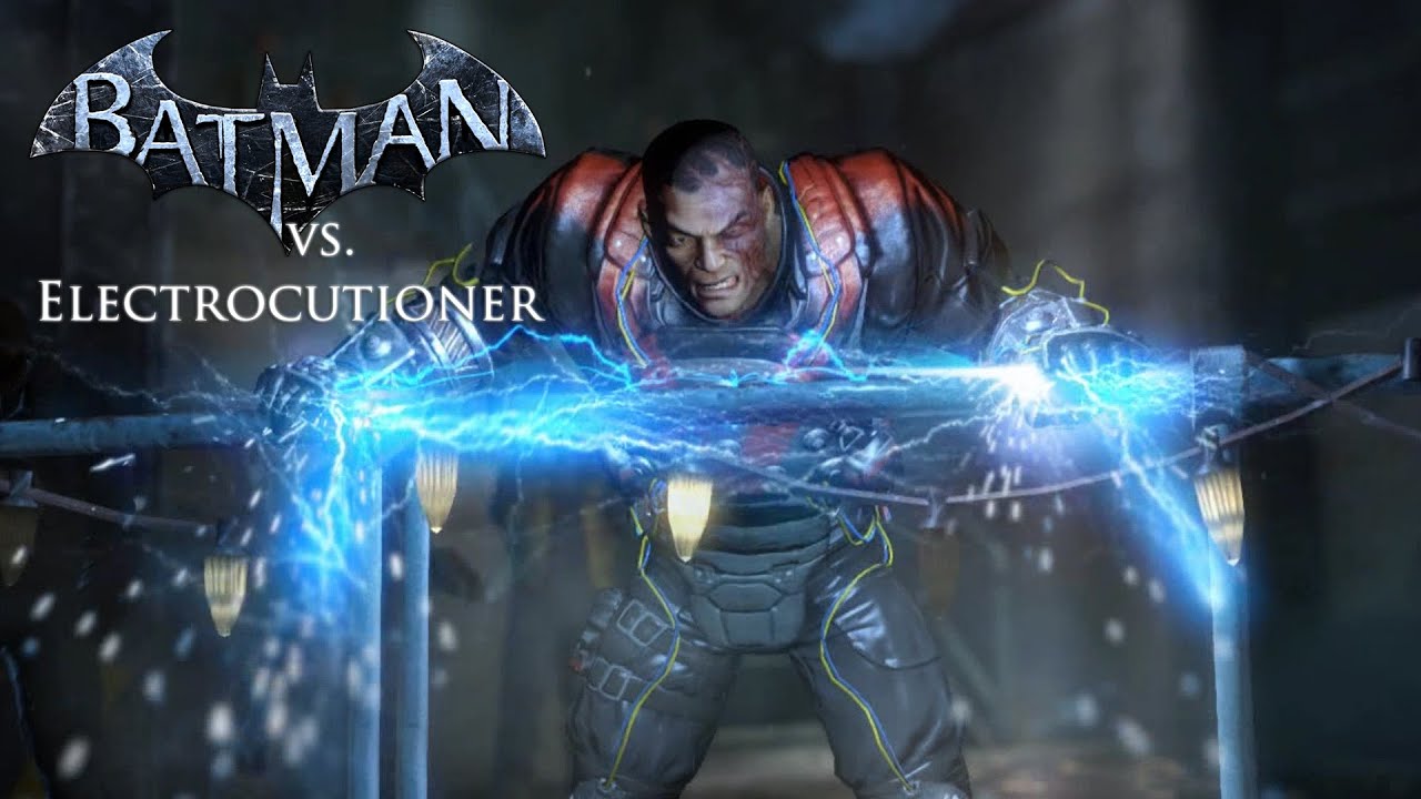 Batman Arkham Origins Electrocutioner Concept Art
