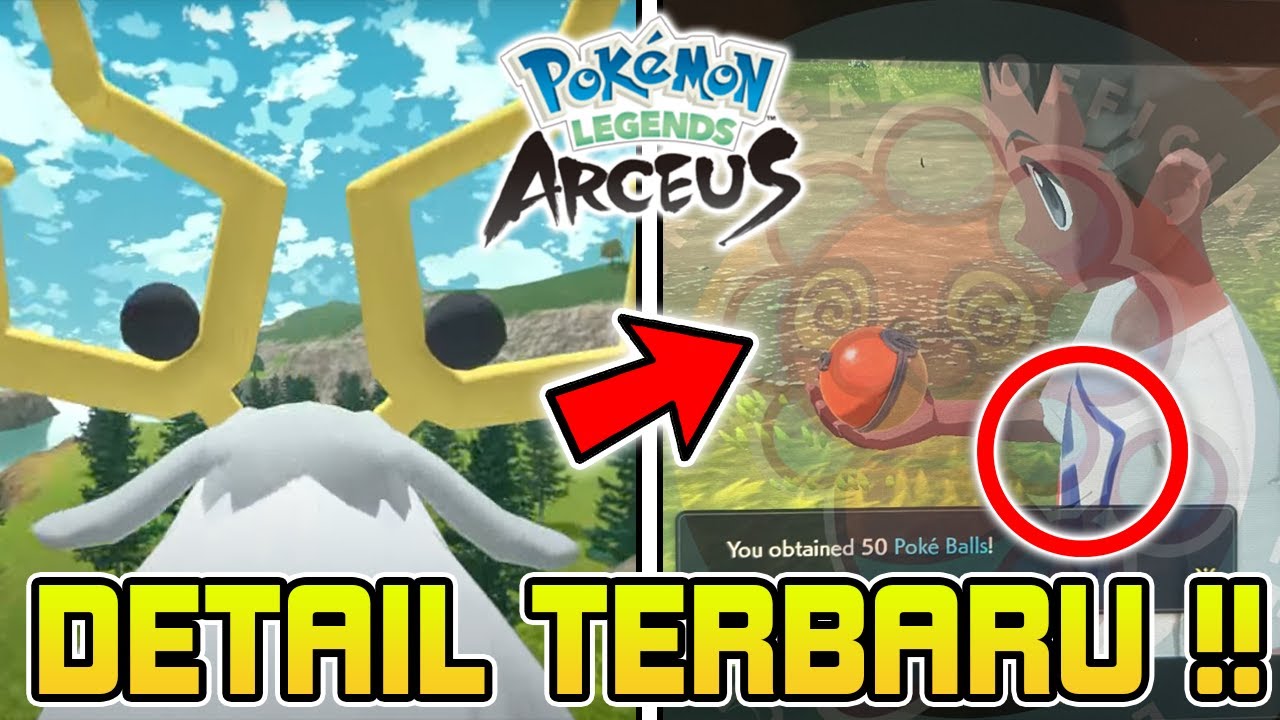 OVERVIEW HISUI REGION !! KARAKTER KITA DARI MASA DEPAN ?! POKEMON ...