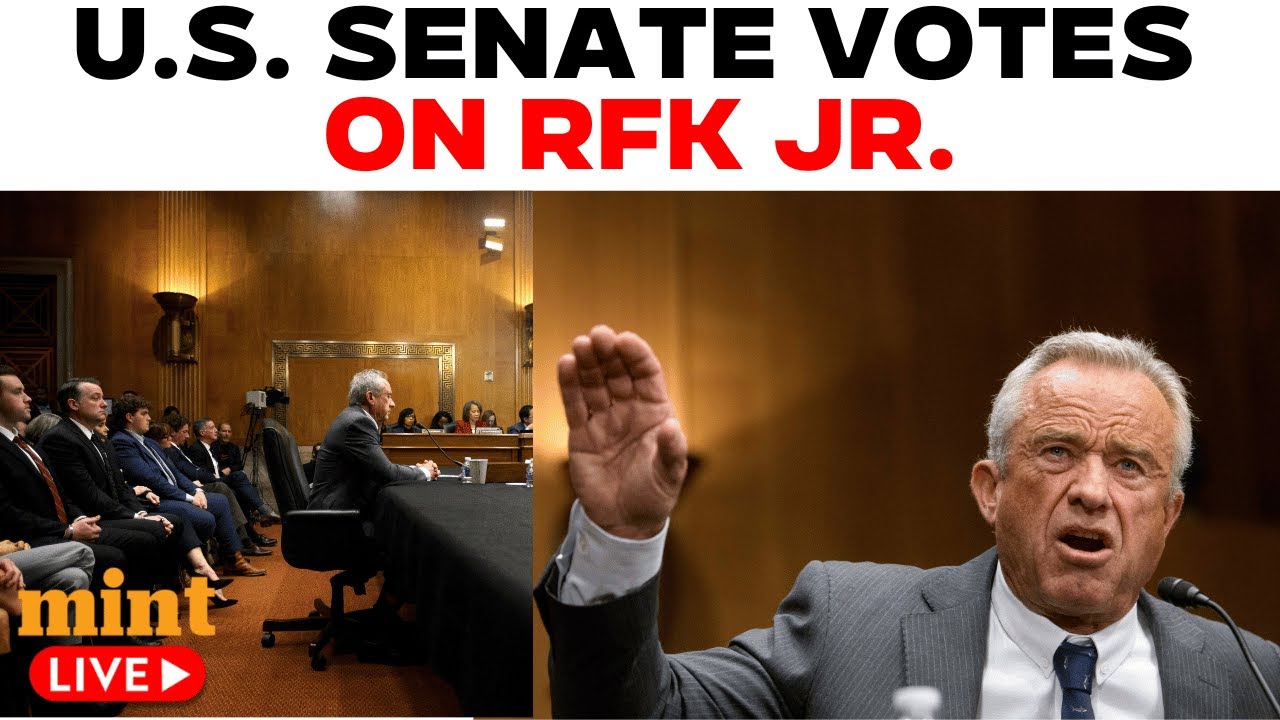 US News LIVE | Senate Panel Votes on RFK Jr.’s Confirmation as Health ...