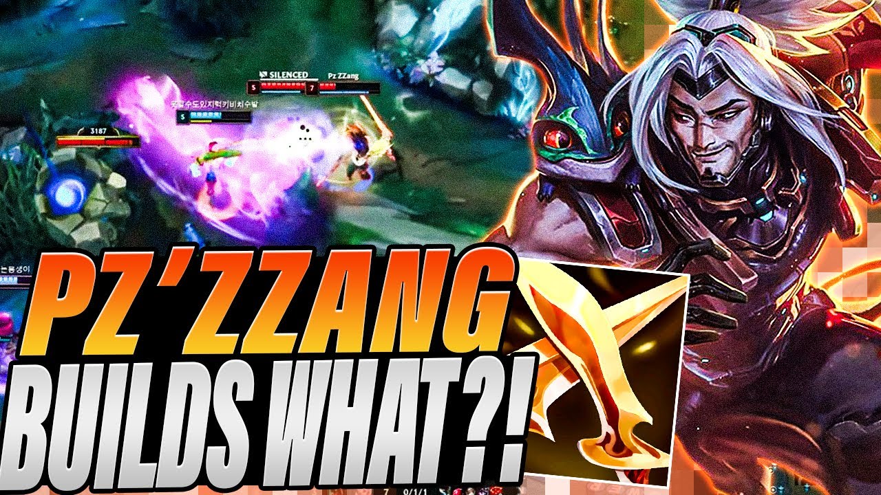 PZ'ZZANG BUILDS WHAT ON YASUO EVERY GAME?! - YouTube