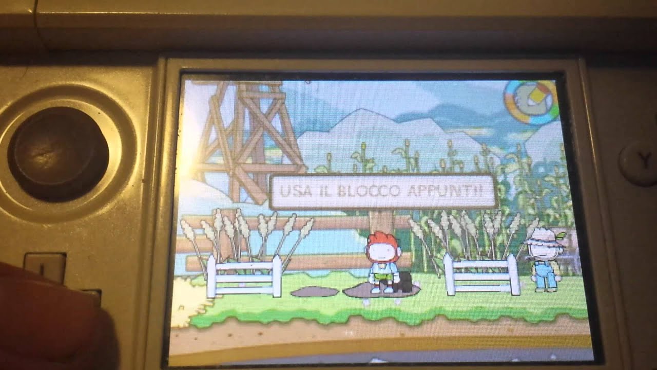 Scribblenauts unlimited 3ds - YouTube