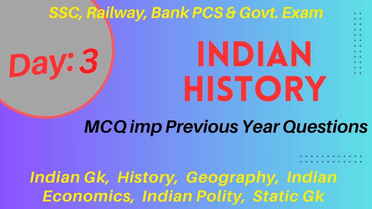 TOP 50 MEDIEVAL INDIAN HISTORY | Most Important MCQs | SSC Previous ...