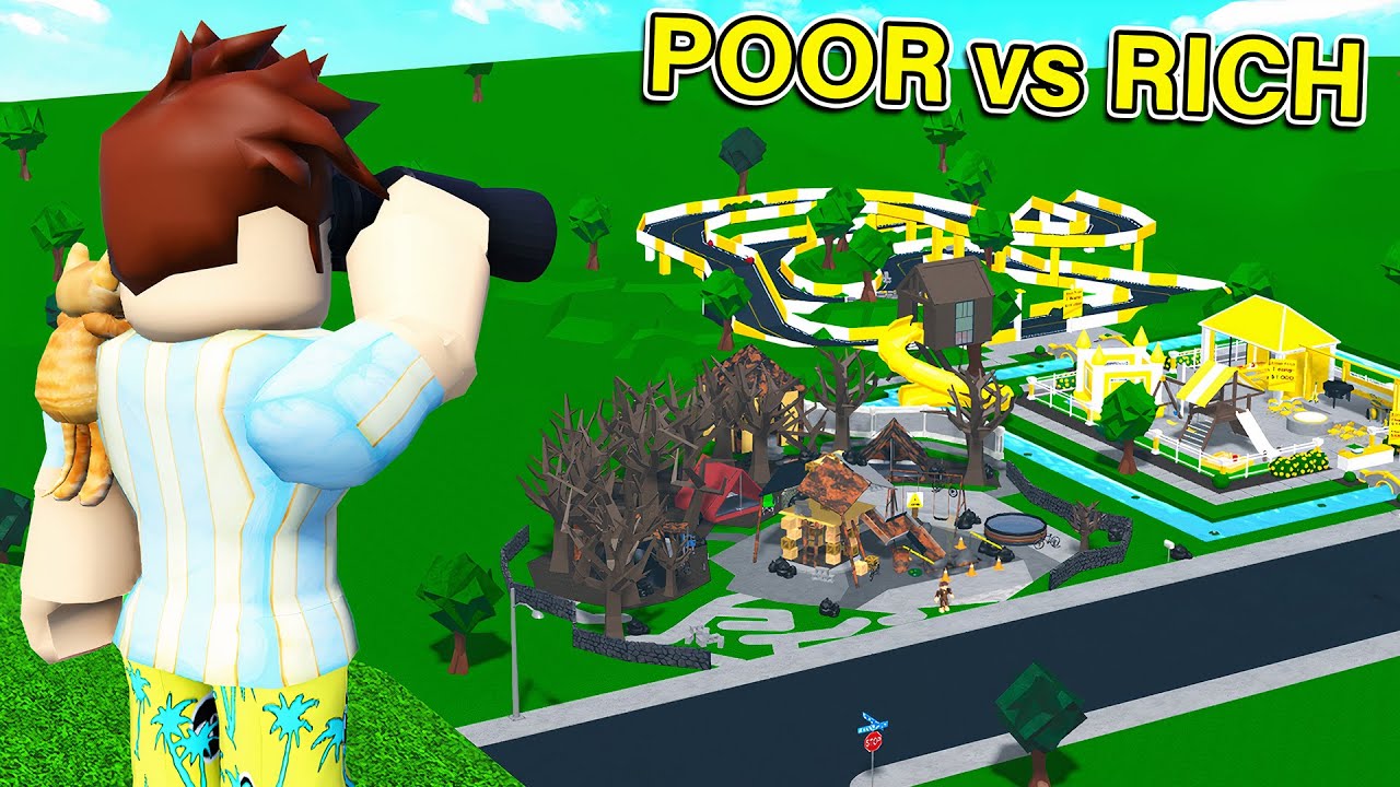 I Found POOR Playground Vs RICH Playground.. (Roblox) - YouTube