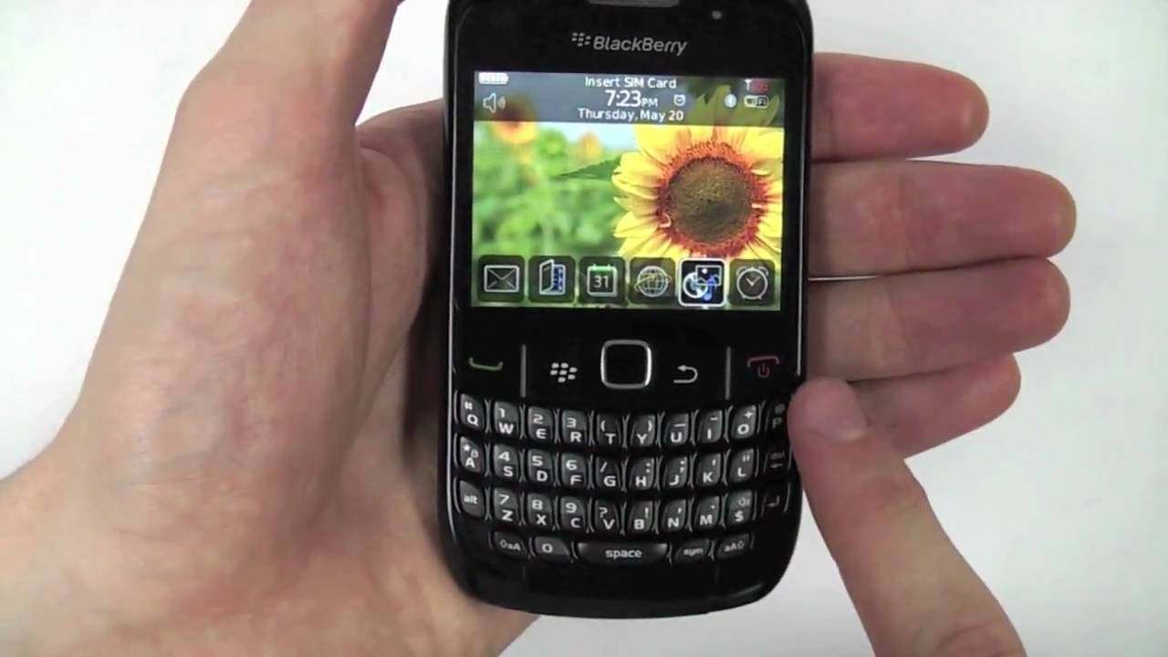 BlackBerry 8520 Review - YouTube