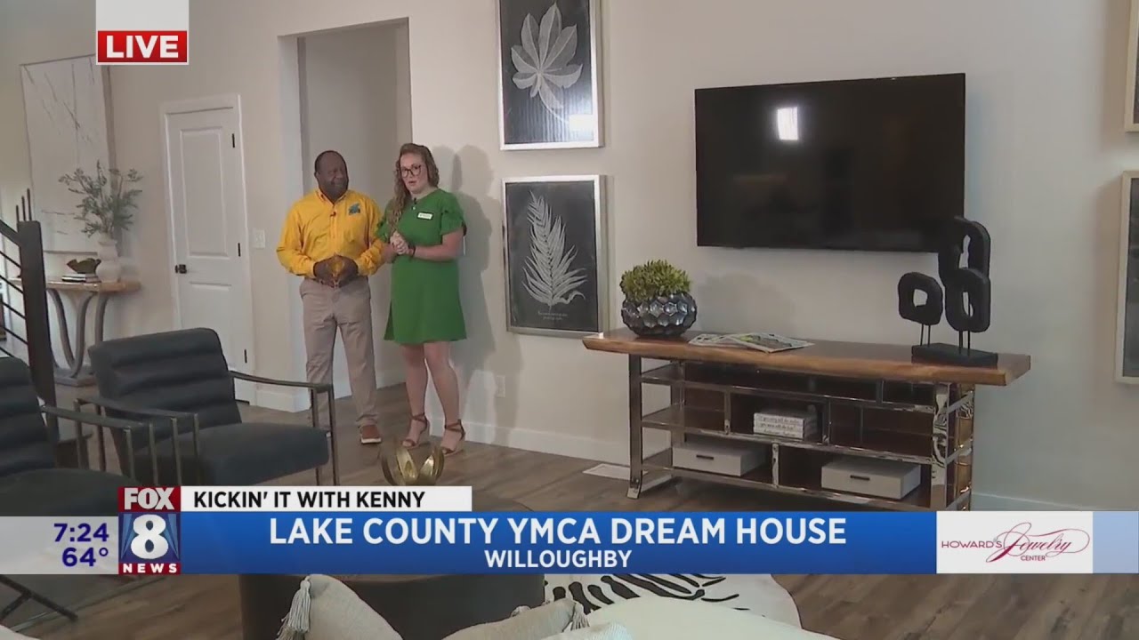 Kenny takes us inside the 2024 Lake County YMCA Dream House - YouTube