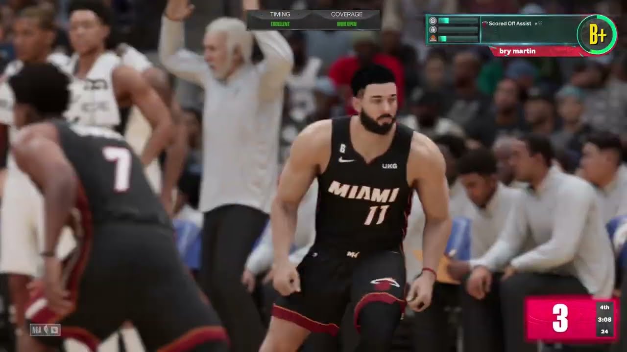 NBA 2K23 prat 3 40p close game!! - YouTube