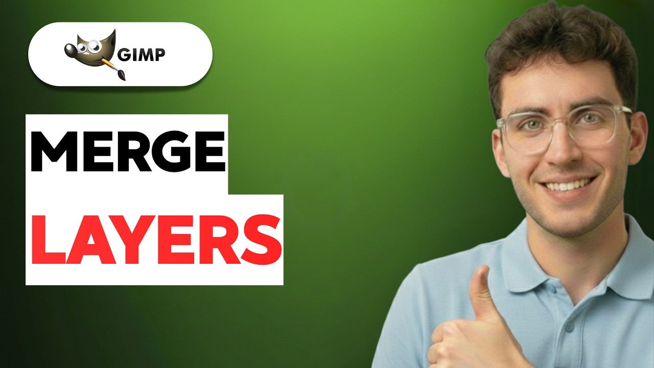 How to Merge Layers in GIMP [2026 Full Guide] - YouTube