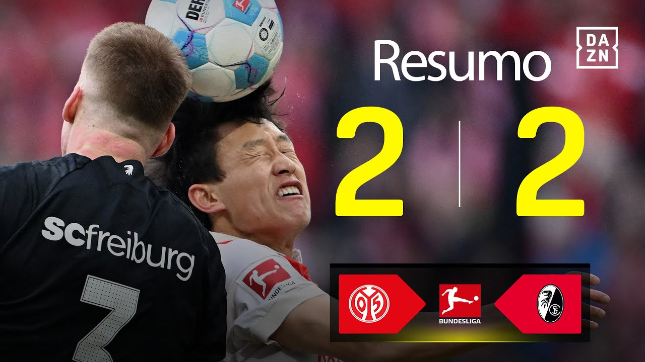 Resumo | Mainz 2-2 Freiburg | Bundesliga 24/25 - YouTube