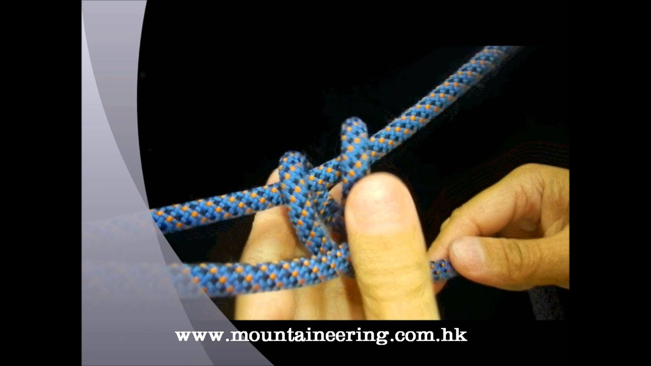 How to tie a Tent Nail Knot營釘結 - YouTube