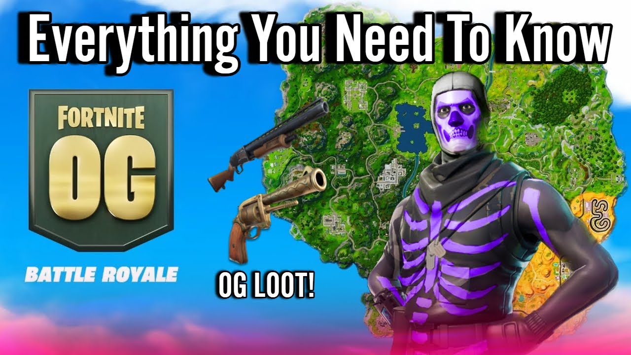 All You Need To Know About The New OG Fortnite Season! - YouTube