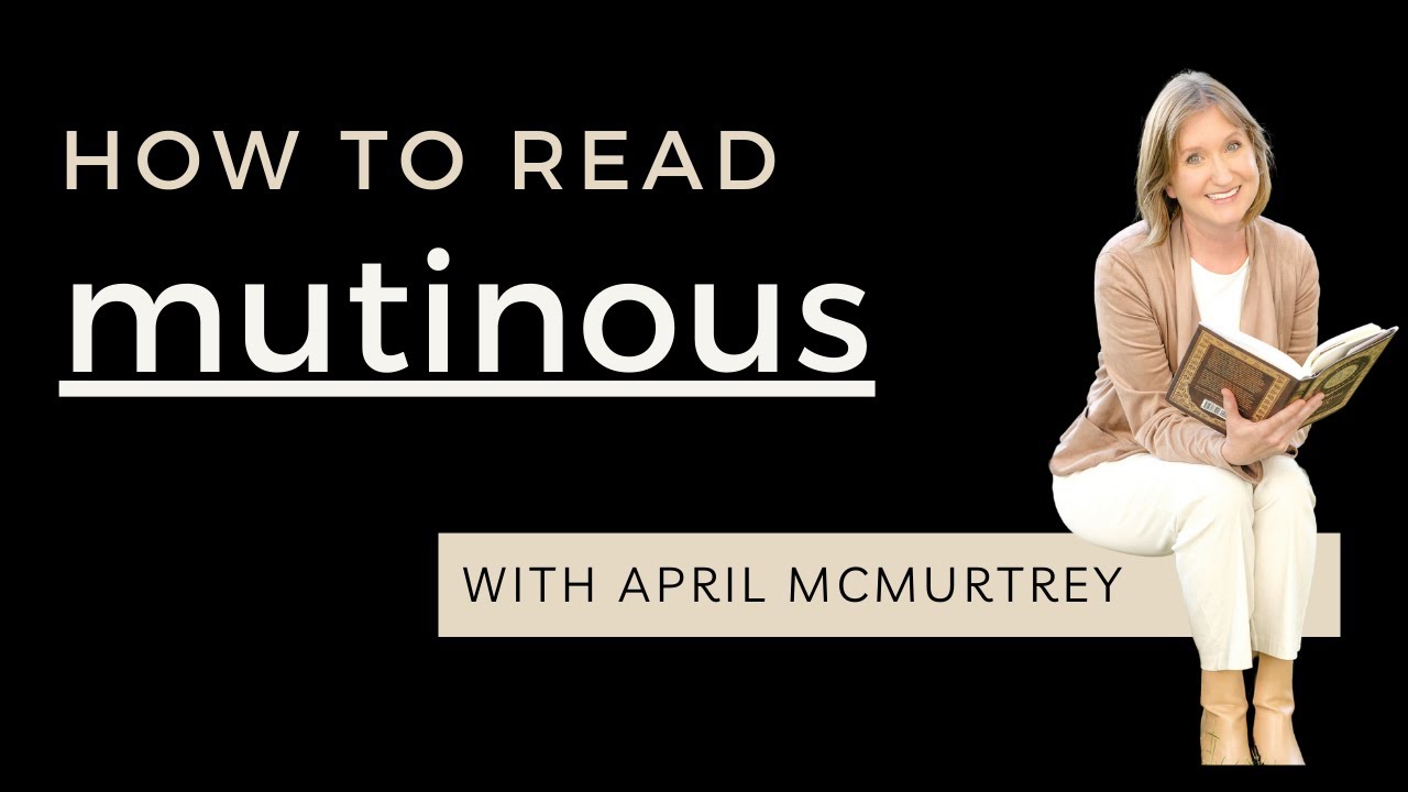 How to Read Mutinous - YouTube