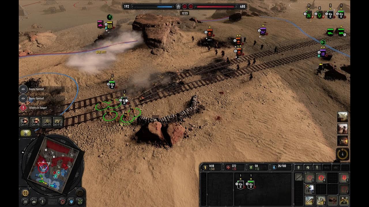 LIVE - 4vs4 - Company of Heroes 3 - Multiplayer #98 - YouTube