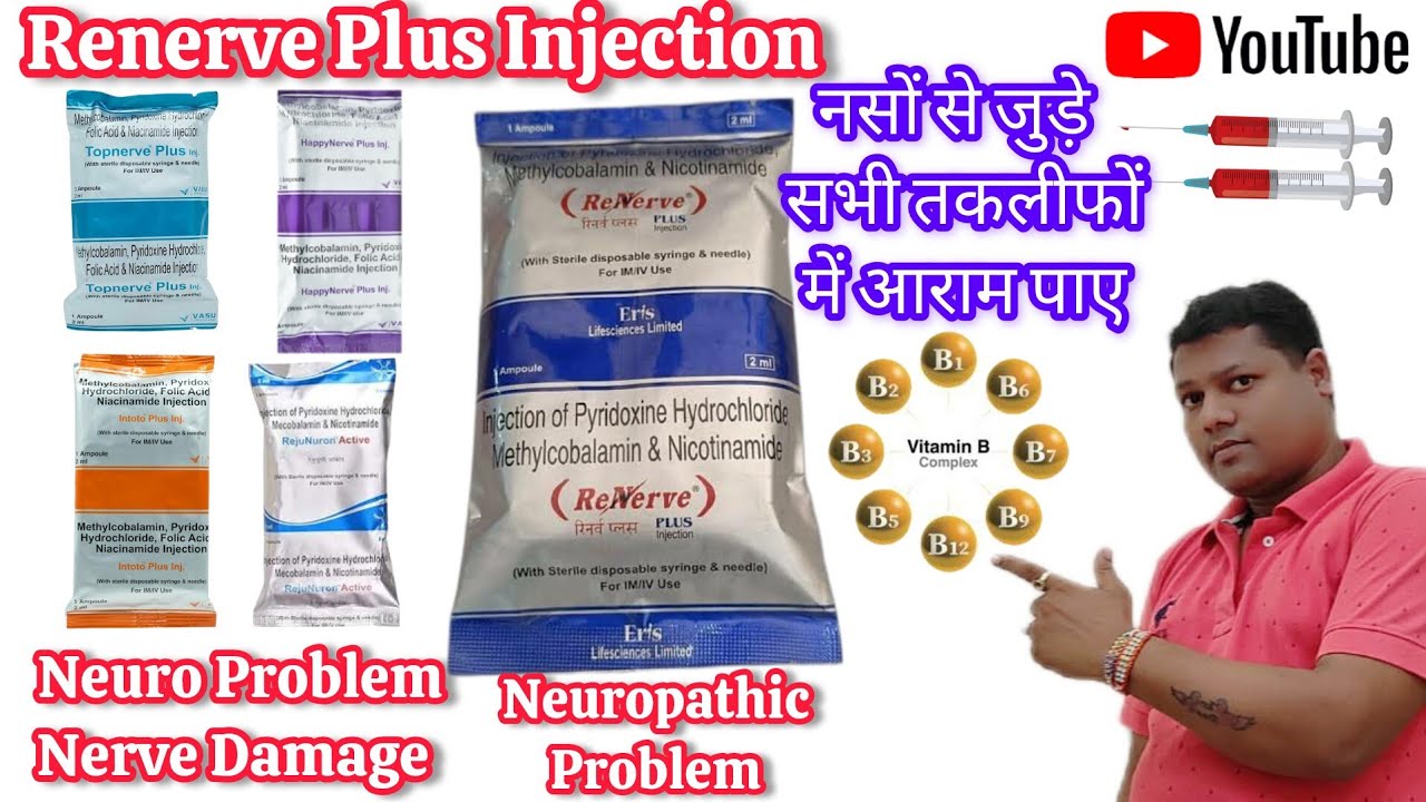 Renerve Plus Injection/Nerve Damage/Neuro and Neuropathic Problem ke ...