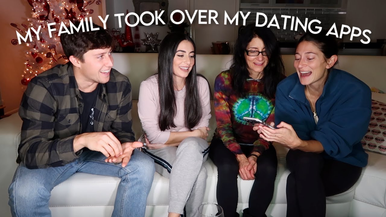 MY FAMILY TOOK OVER MY DATING APPS - YouTube