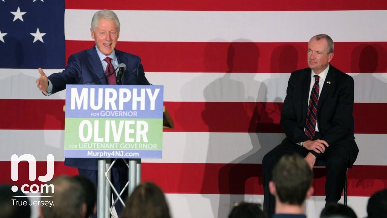 FULL SPEECH: Bill Clinton stumps for NJ gubernatorial candidate Phil ...