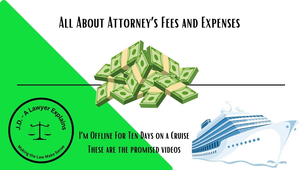 All About Attorneys Fees - YouTube