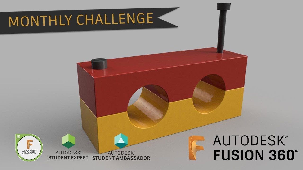 Fusion 360 Challenge of the Month: OCTOBER 2017 - YouTube