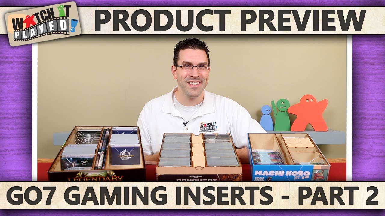 Product Preview - Go7 Gaming Inserts - Part 2 - YouTube