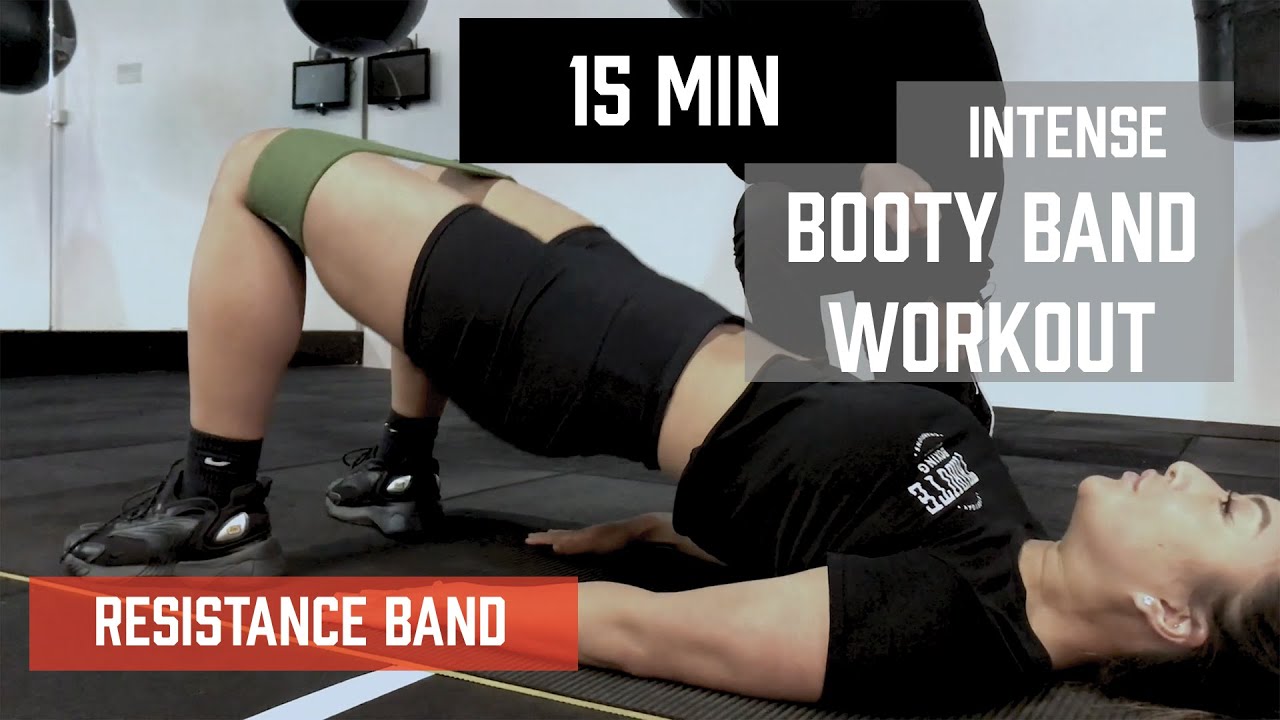 15 Minute Booty Band Workout Youtube