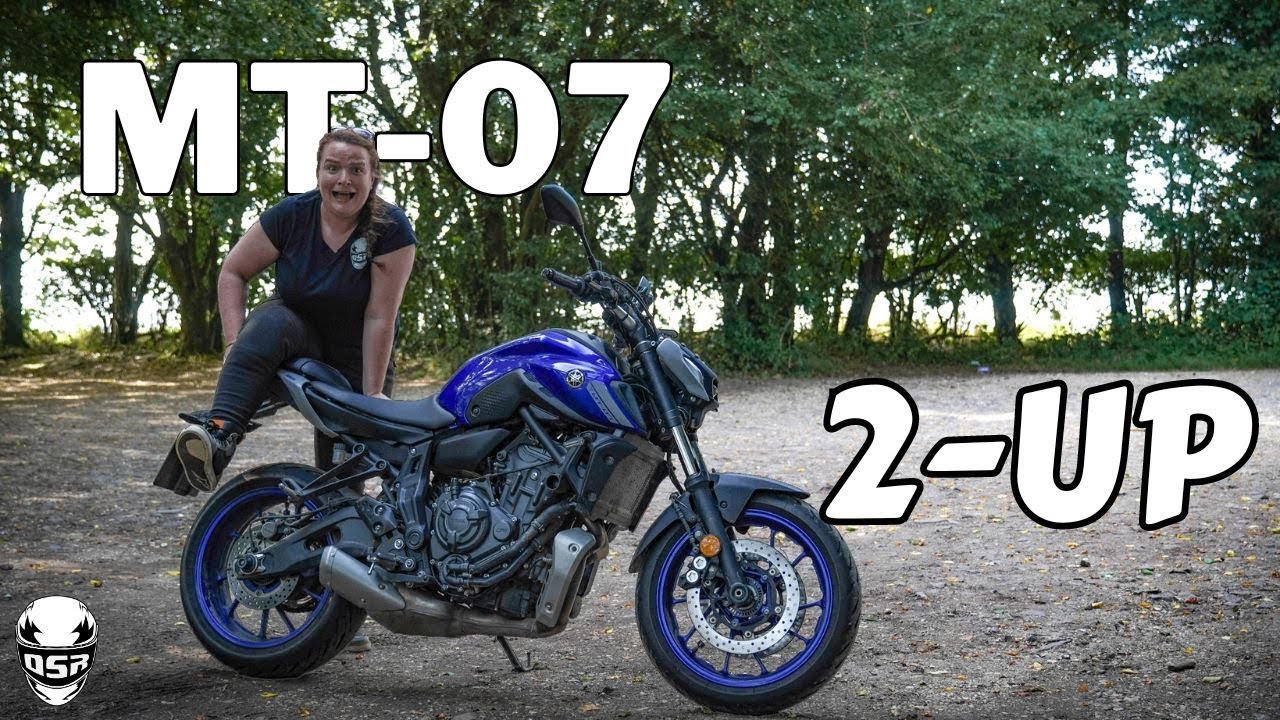 Yamaha MT-07 2-Up // Can it HANDLE us? // 4K - YouTube