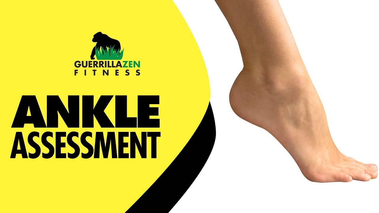 Ankle Range of Motion | Quick Self Assessment - YouTube