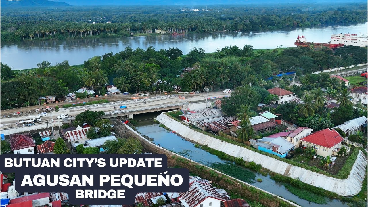 Butuan City's BRIDGE UPDATE: Agusan Pequeño Bridge - YouTube