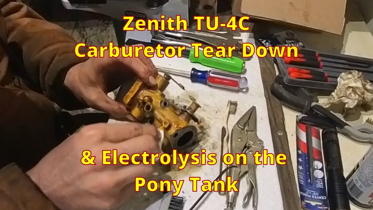 #22 Episode 8 D2 5J Caterpillar Zenith TU-4C Carburetor & Electrolysis ...