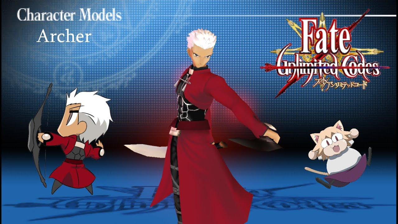 [3] "ARCHER" Fate/Unlimited Codes ARCADE - YouTube