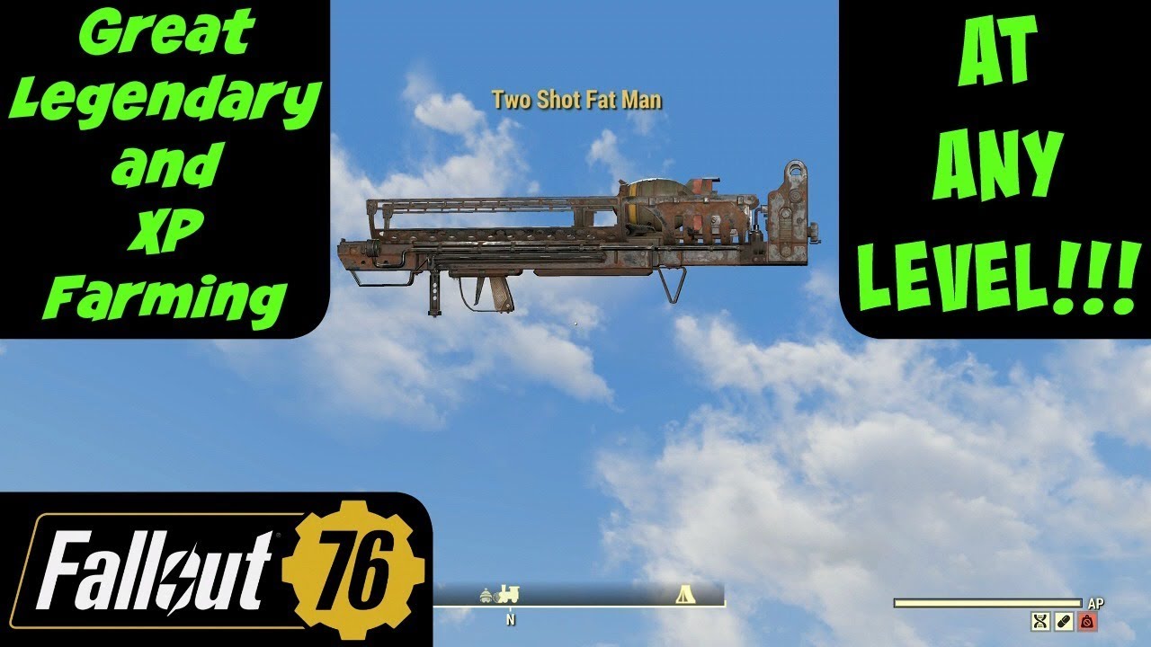 Fallout 76: Great Legendary and XP Farming at Any Level! - YouTube