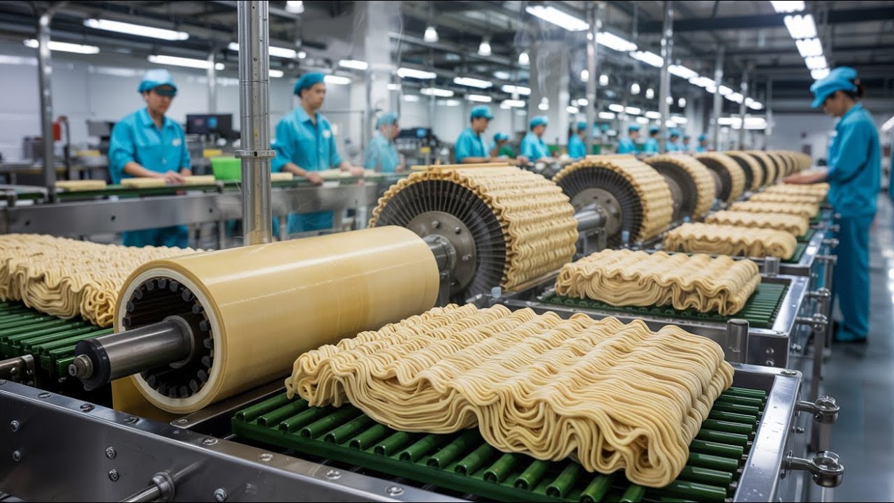 How Instant Noodles Are Made: The Fascinating Journey from Flour to ...