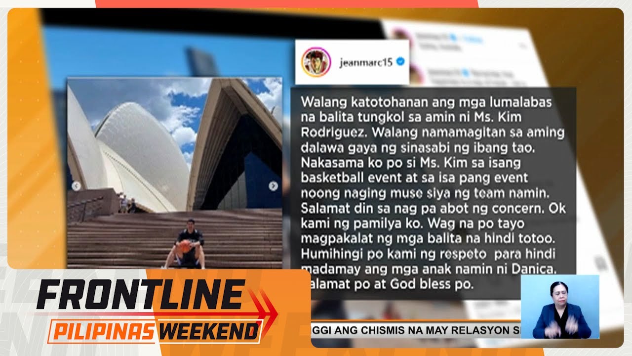 Marc Pingris, itinangging may namamagitan sa kanila ng aktres na si Kim ...