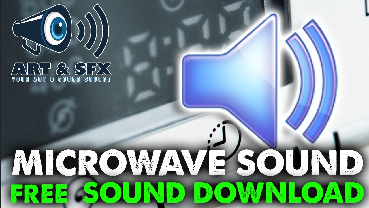 Microwave SOUND EFFECT including beep sound free [FREE Audio HQ WAV ...