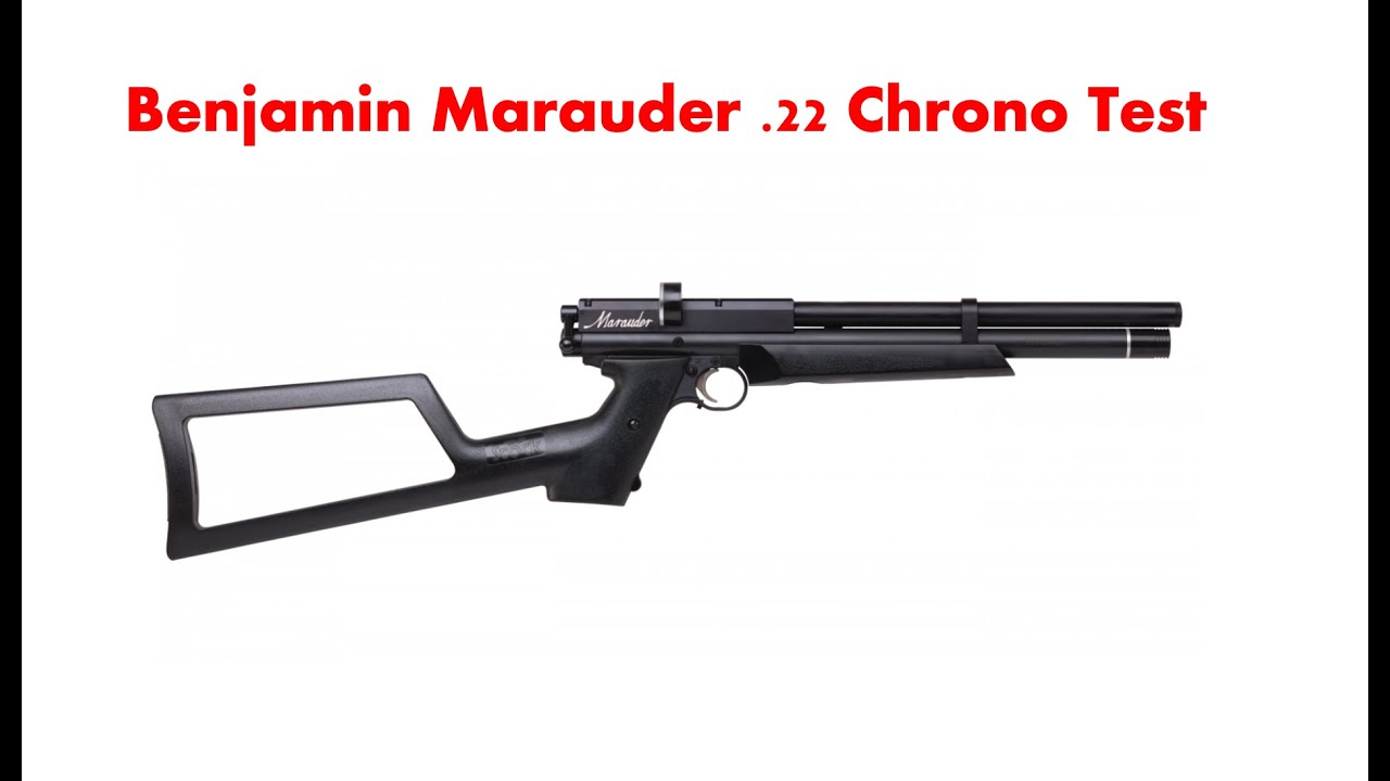 Benjamin Marauder 22 Chrono Test - YouTube