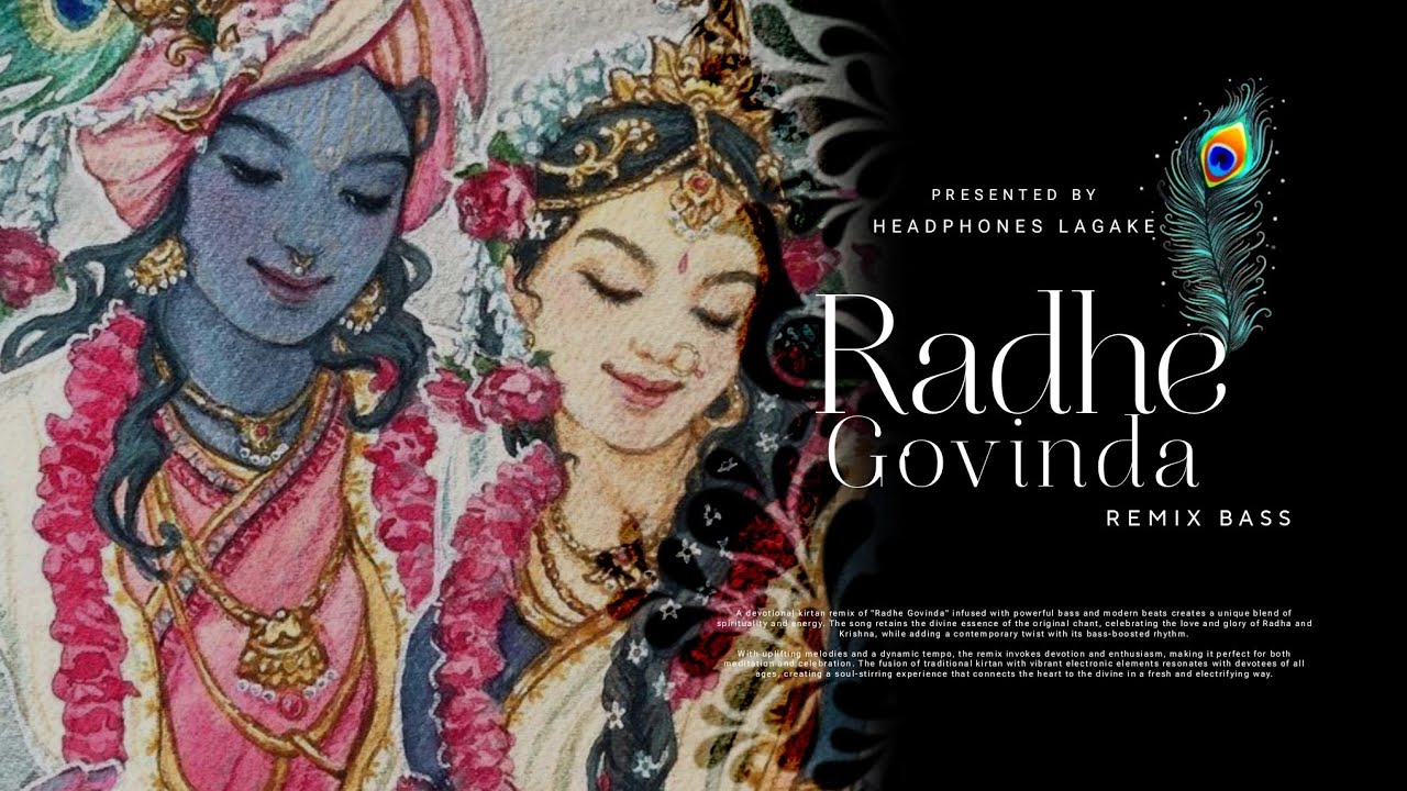 Radhe Govinda (Rimix Bass)|New releases in 2025|Peacefull Tune|Krishna ...